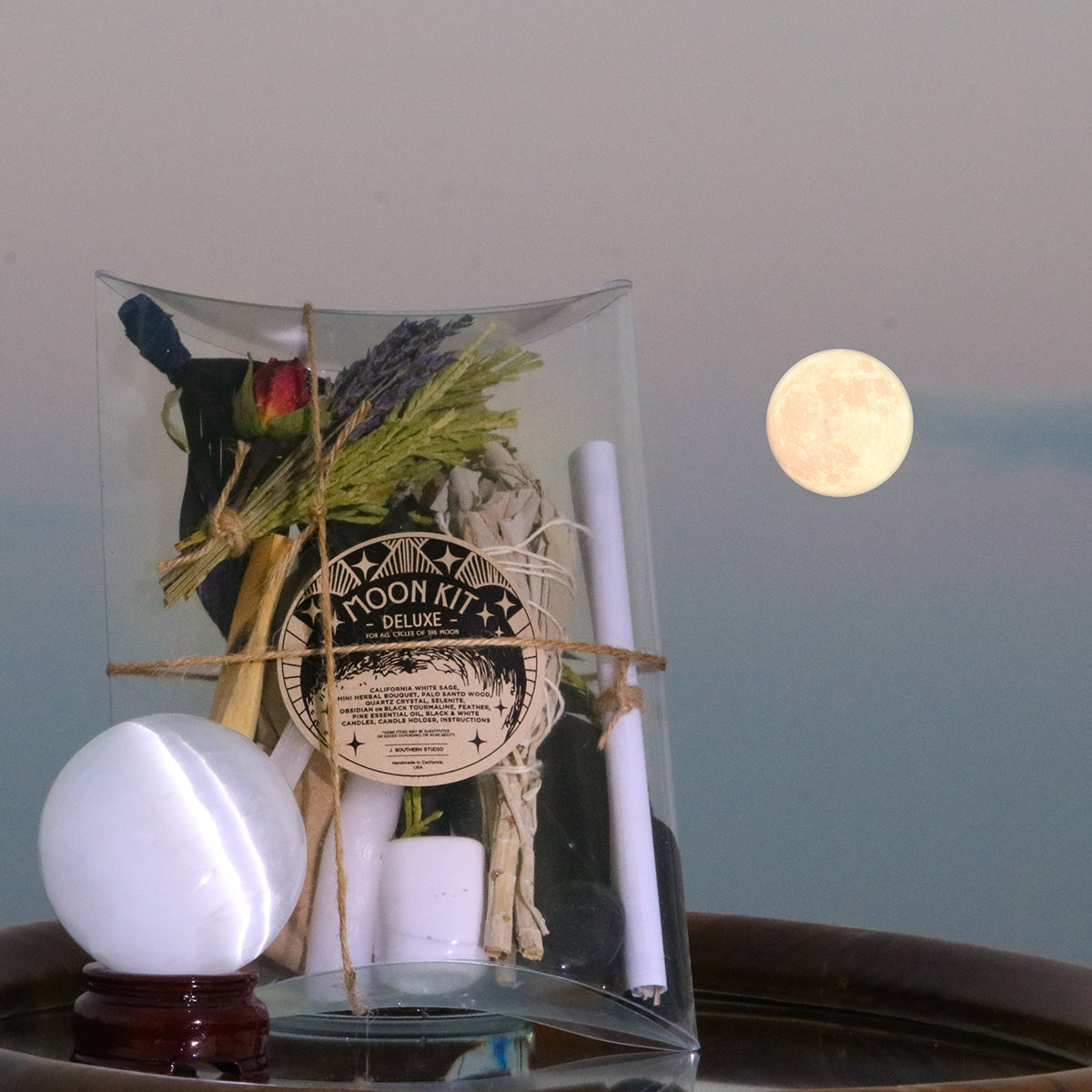 Moon Kit Deluxe Ritual Kit : Spell Kit : Smudge Kit : Witch Kit ...
