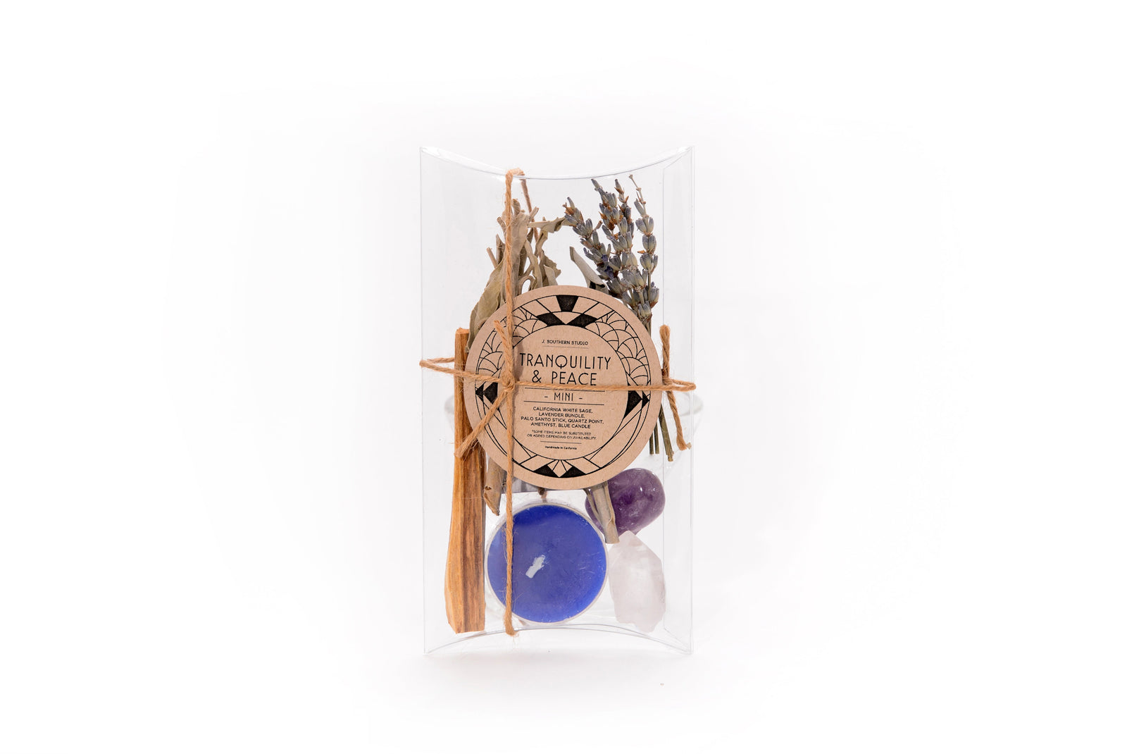 Tranquility & Peace Ritual Kit : Spell Kit : Smudge Kit - JSouthernStudio