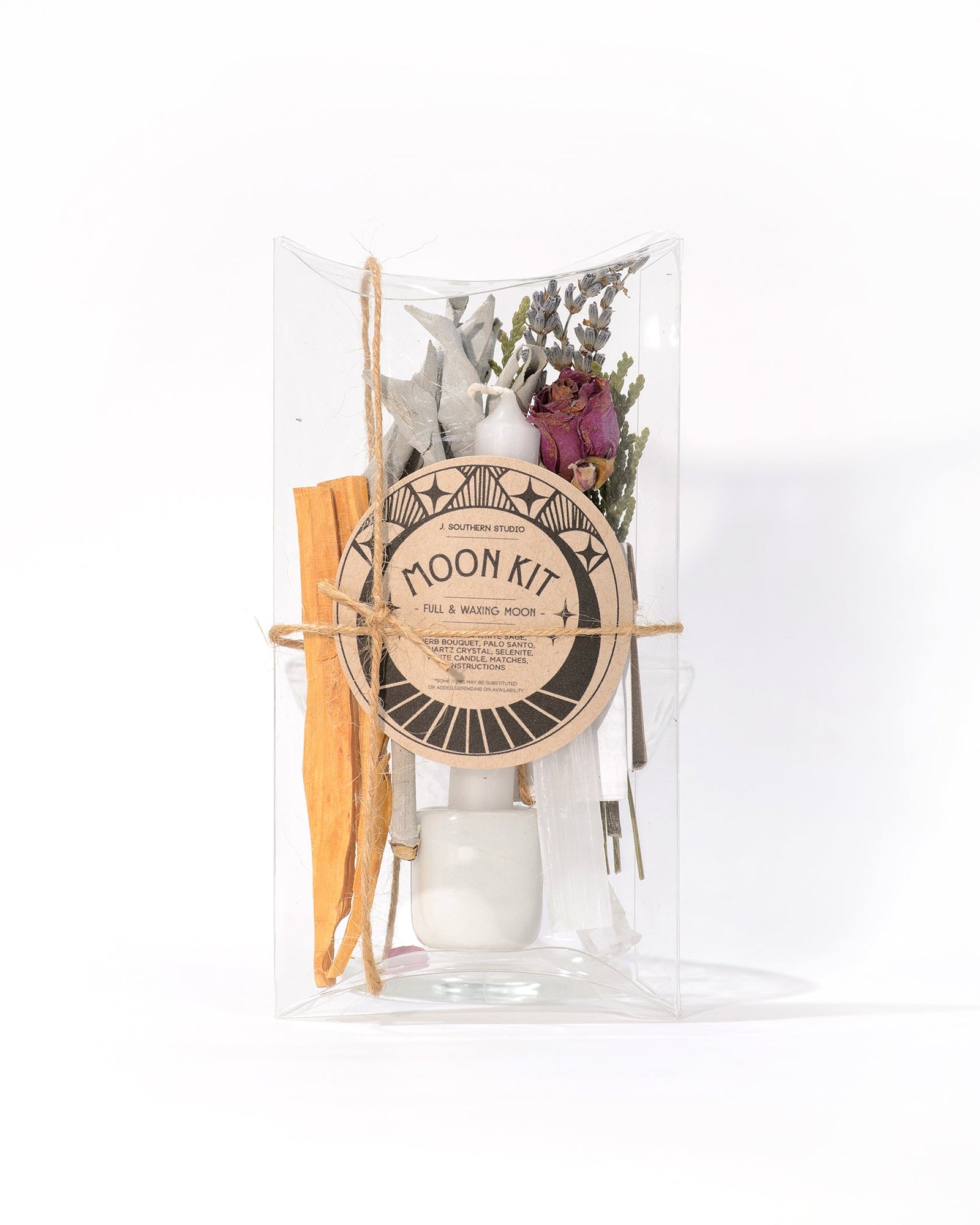Full & Waxing Mini Moon Ritual Kit : Spell Kit : Smudge Kit : Witch Kit ...